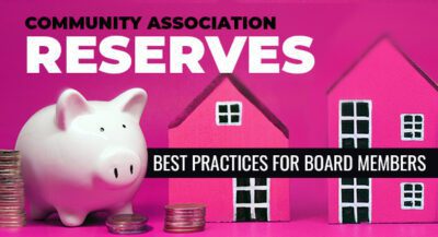 Community Association Reserves: Best Practices for Board Members | KSN ...